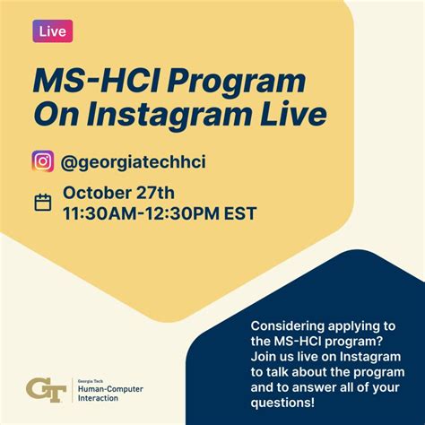 Georgia Tech Ms In Human Computer Interaction Ms Hci On Linkedin Ms Hci Program On Instagram