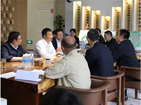 腾冲市委书记马子兴一行到宝能•北海湿地小镇调研 宝能城发