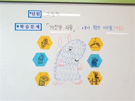 오늘의 그림책 거짓말 괴물 거짓말을 해본 적이 있나요 네이버 블로그