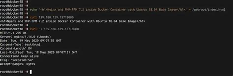 How To Create Docker Images With A Dockerfile On Ubuntu 18 04 LTS