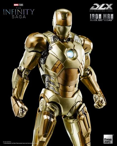 Marvel Studios The Infinity SagaDLX Iron Man Mark 21 Midas