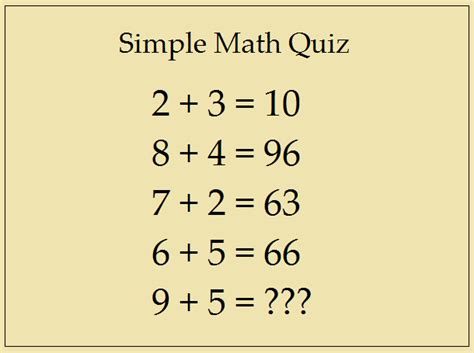 Maths Quiz Questions With Answers Math Questions With Answer