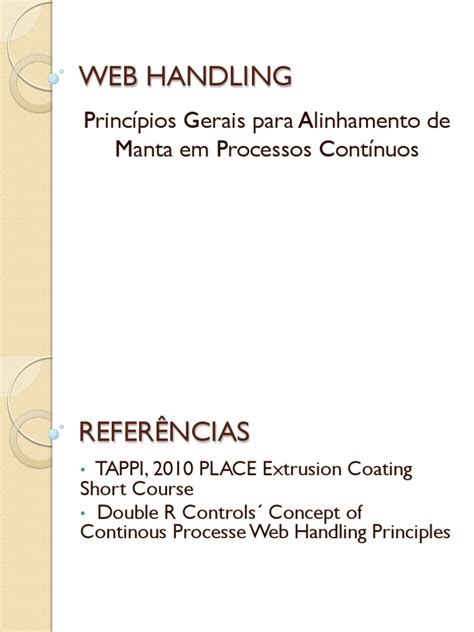 Web Handling Pdf Pdf Estresse Mecânica Ciências Físicas