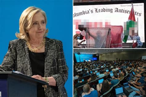 Students Walk Out Of Hillary Clintons Columbia Class In Protest After