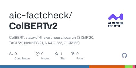 ColBERTv2 Docs Intro Ipynb At Main Aic Factcheck ColBERTv2 GitHub
