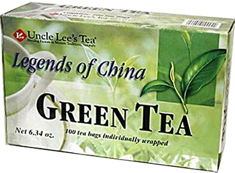 Uncle Lees Legends Of China Green Tea 100 Tea Bags Vitacost
