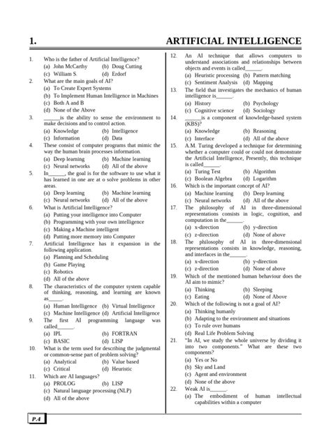 Ch 1 Artificial Intelligence Pdf Artificial Intelligence Intelligence Ai And Semantics