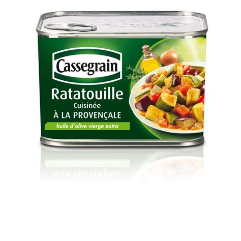 CASSEGRAIN RATATOUILLE À LA PROVENÇALE G Savory grocery Conserves de légumes bestSell