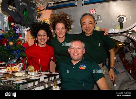 ISS 24 December 2023 Four ISS Expedition 70 Crewmates Join Each