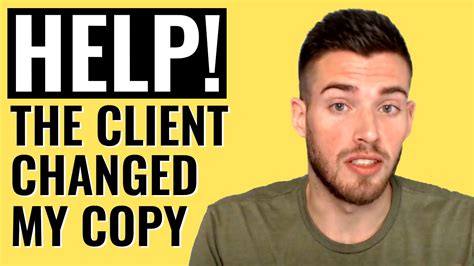What To Do When The Client RUINS Your Copywriting