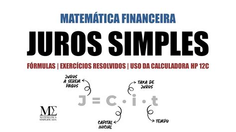O Que São Juros Simples Fórmulas E Exercícios Resolvidos