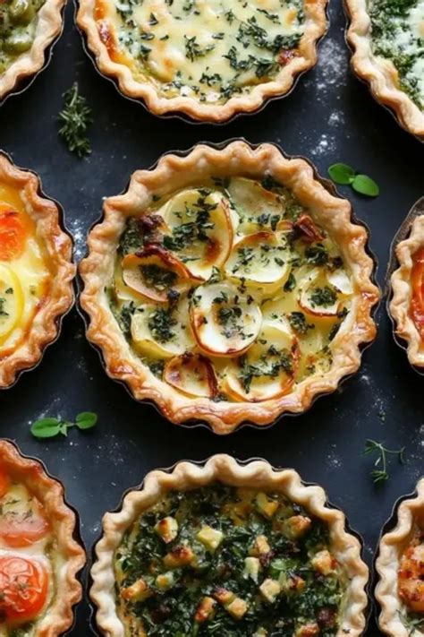 10 Easy And Delicious Savory Tarts Tart Recipes Savory Vegetable
