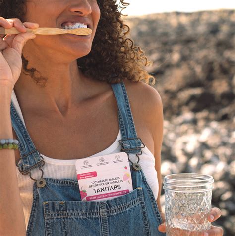 Strawberry Toothpaste Tablets 2 Month Supply Tanit