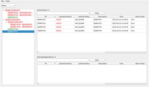 Alarm Manager SLAC Alarm Manager