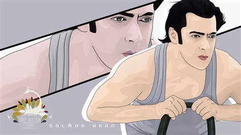 Vector Salman Khan Desain Ii Udpurnama Desain