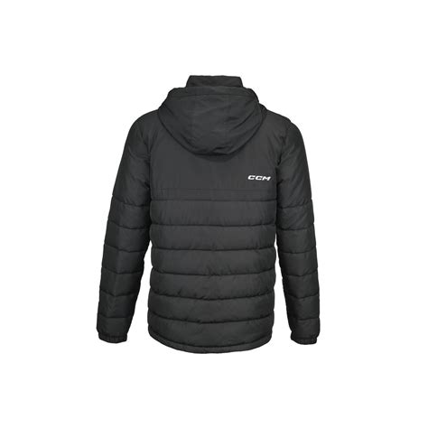 Ccm Jacket Quilted Winter Sr Black Hockey Store