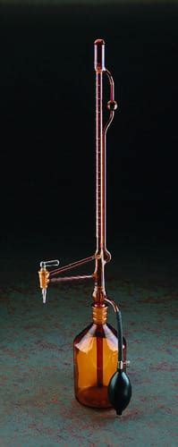 Vwr® Amber Burets Automatic Self Zeroing Class A Glass Stopcock Burettes