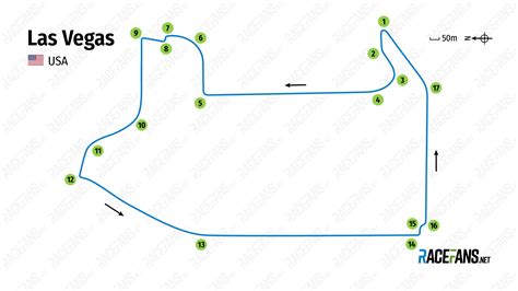 Formula 1 Las Vegas 2023 Track Map Printable Forms Free Online