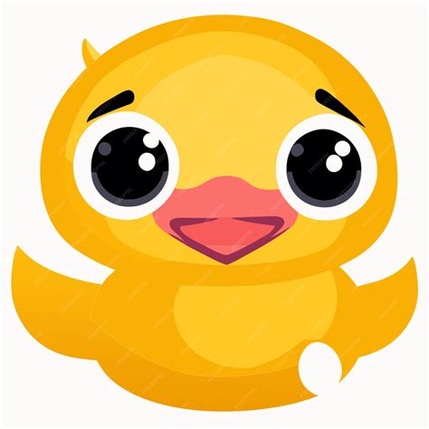 Premium Vector Duck Vector Illustration Kawaii