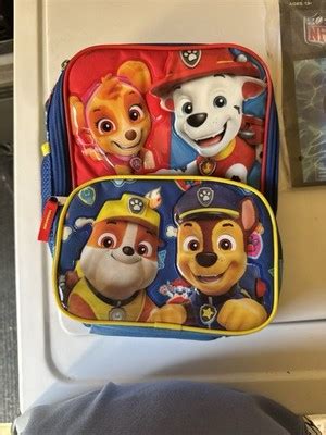 Paw Patrol School Lunch Bag Marshall Chase Rubble Skye Insulated Lunch