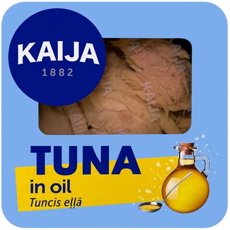 Tuncis Kaija Eļļā 160g104g