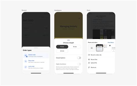 Bottom Sheet Ui Design Best Practices Design Variants And Examples Mobbin