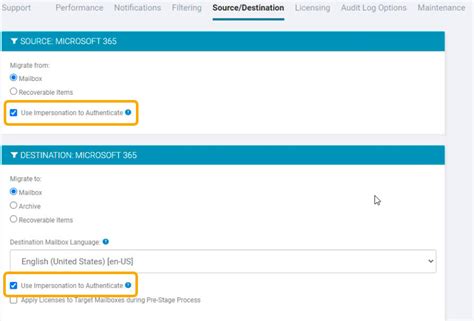 M Mailbox And Archive Migrations Performing Migration Using Only