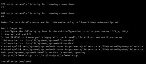 Wie Installiere Ich CSF Config Server Firewall Unter Debian 12