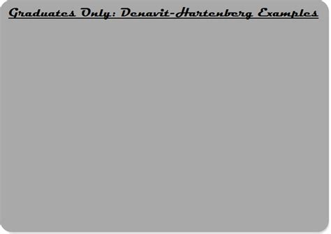 Robogrok Robotics 1 Homogeneous Transformation Matrices
