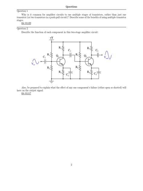 Basic Transistor Amplifier Pdf Files
