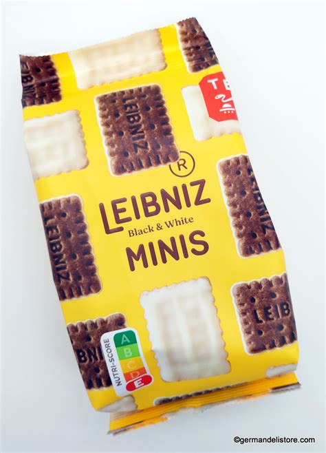 Leibniz Minis Black'N White - Mini Crispy Cocoa Biscuit ...