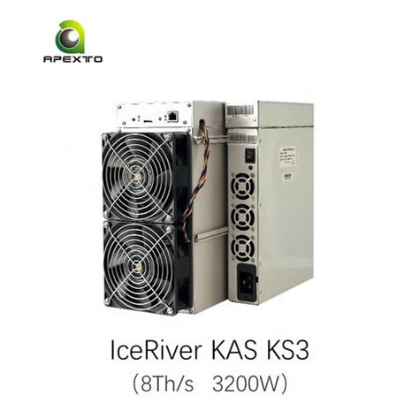 Iceriver Ks3 Kaspa Kas Asic Miner 8th S 3200w With Psu Ship By Dhl