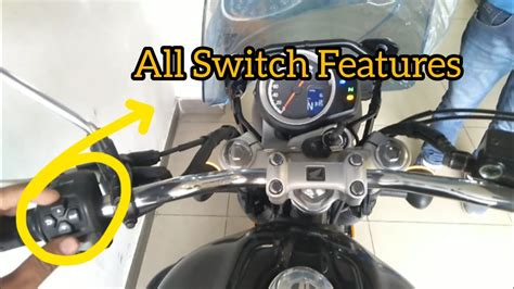 HONDA H NESS CB 350 CB350 RS CB350 DELUXE PRO VARIANT ALL SWITCH CONTROL FEATURES Honda