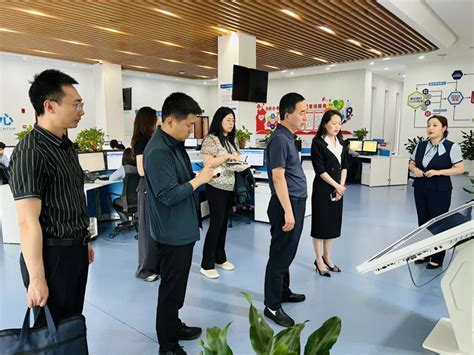 中共延安市委网信办到我市12345热线考察学习