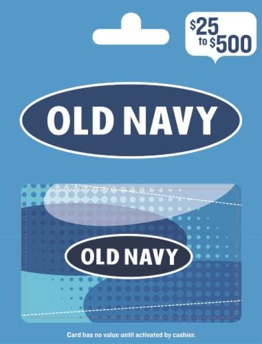 Old Navy 25 500 T Card Activate And Add Value After Pickup 0