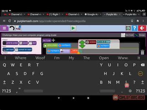 How To CODE On PURPLE MASH Code Part Basic YouTube