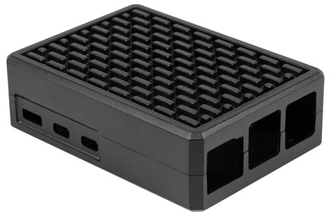 Rasberry Pi 5 Aluminium Case Black Cyntech CPC