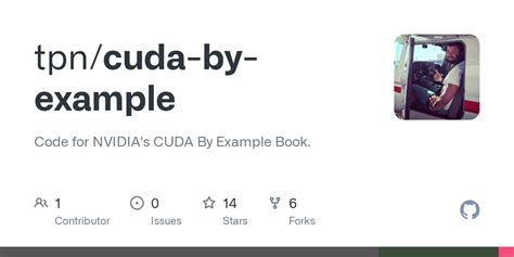 Github Tpn Cuda By Example Code For Nvidia S Cuda By Example Book