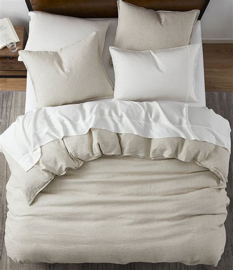 Hiend Accents French Flax Linen Duvet Cover Mini Set Dillards