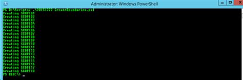 Create Boundaries In Configmgr Based On Your Dhcp Scope Using