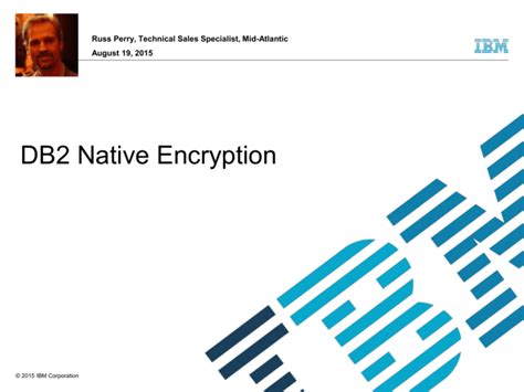db2 native encryption triangle db2 user group tridug