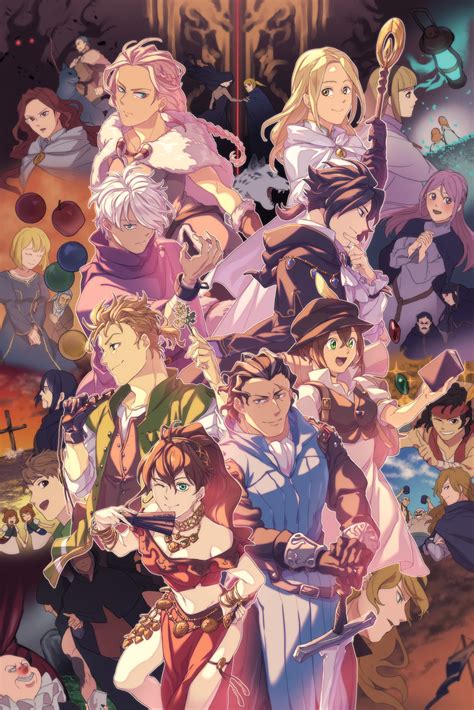 tressa therion ophilia primrose azelhart h aanit and 28 more