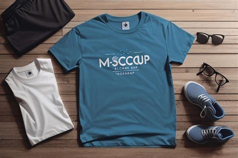 Mockups de camisetas diseños de camisetas de exhibición en modelos o