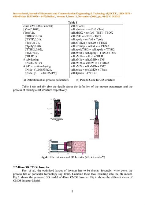 Three Dimensional Integration Of Cmos Inverter Pdf