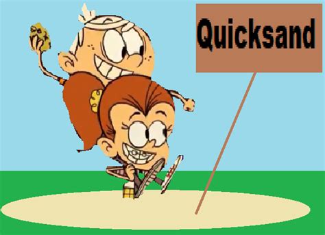 Lincoln And Luan Loud Quicksand By Cozyglow Sweetie Tf On Deviantart