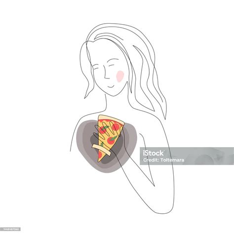 슬픈 소녀는 스트레스에 대처하기 위해 밤에 과식합니다 뚱뚱한 여자는 날씬한 몸매를 생각하면서 냉장고 근처에서 먹는다 섭식 장애로