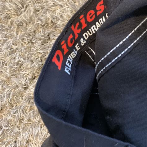 Dickies Black Shorts Flexible And Durable Cut Depop