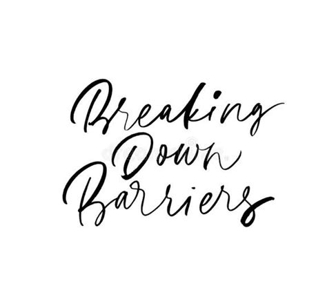 My Musings Breaking Down Barriers