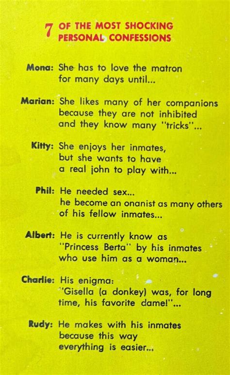1967 Gay Lesbian Sex In Prison Pulp Fiction Sleaze Risque Paperback