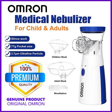 Upgraded Omron Inhaler Cardinal Compact Nebulizer For Asthma New Nebulizer Portable Machine